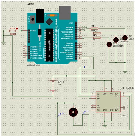 Simulation Of Arduino Based Motor Control Using Switch In Proteus Eroppa