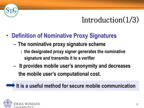 Ppt New Nominative Proxy Signature Scheme For Mobile Communication Powerpoint Presentation