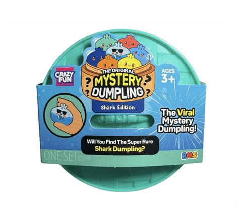 Rms Crazy Fun Original Mystery Dumpling Squishy Shark Edition Stress