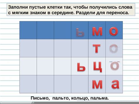 Слова с мягким знаком урок № 35 презентация онлайн