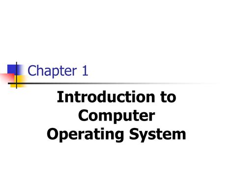 Solution Introduction To Computer Operating System Studypool