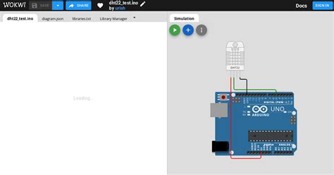 Dht22test Wokwi Arduino Simulator