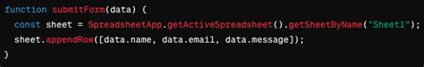Building A Web App Form To Submit Data To Google Sheets Using Google Apps Script Coding Help