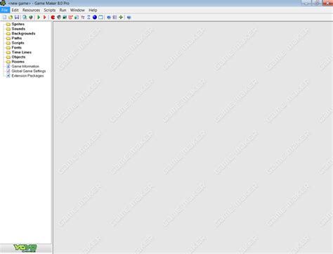 The Gamemaker UI User Interface Simple Game Development