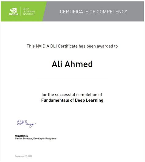 Ali Ahmed On Linkedin Deeplearning Neuralnetworks Nvidia Ai