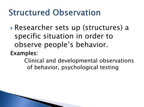 observational method pptx