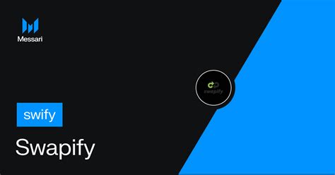 Swapify Price Swify To Usd Research News And Fundraising Messari