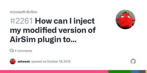 How Can I Inject My Modified Version Of Airsim Plugin To Released Environments · Issue 2261