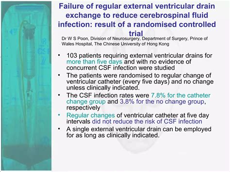 External Ventricular Drain Ppt