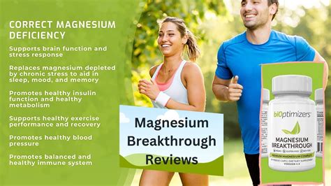 Magnesium Breakthrough Review The Revolutionary Supplement For
