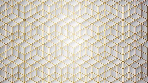 Abstract Simple Geometric Vector Seamless Pattern With Gold Line Texture Premium Ai Generated