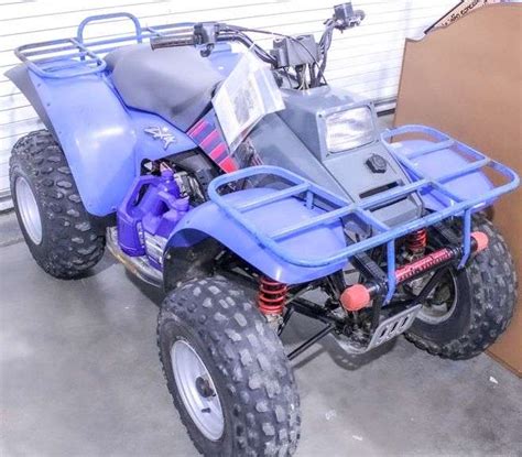1989 Polaris 250 Cc Trail Boss 2x4 Atv 4 Wheeler 2 Stroke One Adult Owner Includes Tool