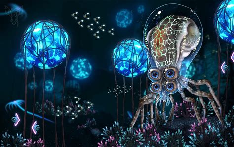 An Artwork Of A Crabsquid In The Deep Grand Reef By Me It Took A
