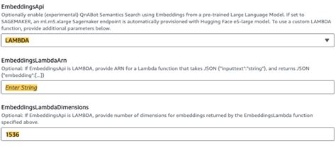 semantic question matching using text embeddings llm qnabot on aws