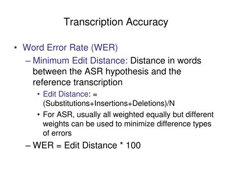 Ppt Asr Evaluation Powerpoint Presentation Free Download Id 1000299