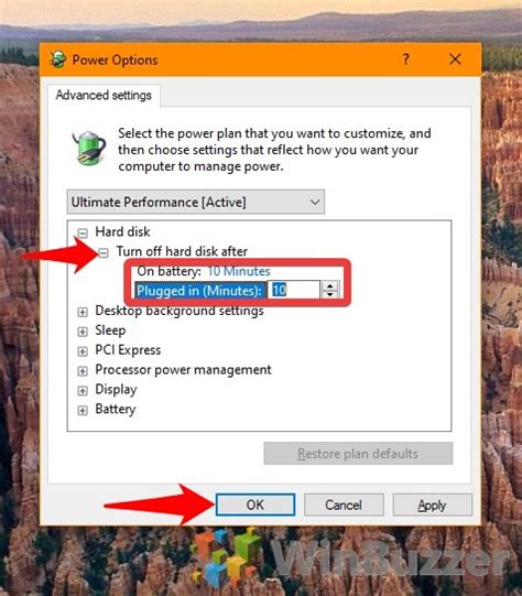 Windows How To Turn Off Hard Disk After Idle To Save Power