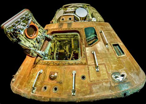 Apollo 11 Command Module Spacecraft Wall Art Space Enthusiast Etsy