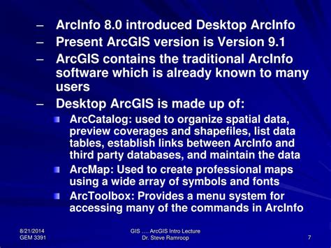 PPT GIS Lecture PowerPoint Presentation Free Download ID