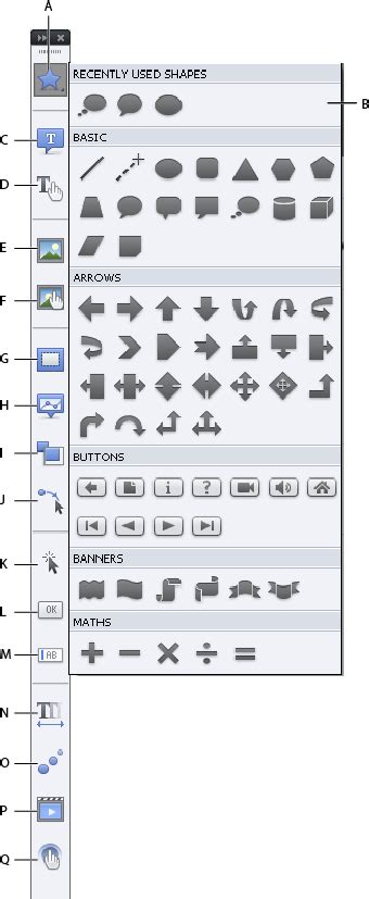 Hide Show And Rearrange Toolbars In Adobe Captivate