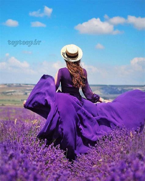 عکس پروفایل دخترونه بنفش بدون متن کیوت و زیبا تــــــــوپ تـــــــــاپ