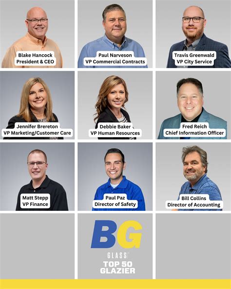Meet Our Leadership Team Binswanger Glass