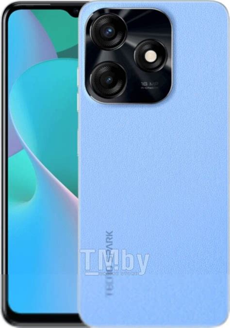 Купить смартфон Tecno Spark 10c 4gb 128gb Ki5m Magic Skin Blue в