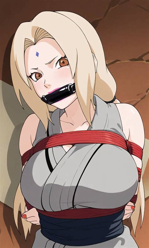 Tsunade bound and gagged 2 by bondagelover345 on DeviantArt