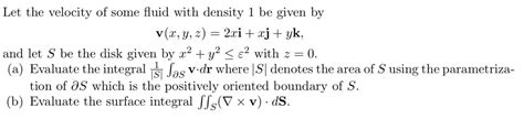 Solved This Is A Question From Multivariable