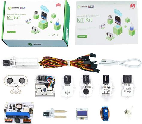 Elecfreaks Microbit Smart Science Iot Kit Octopus Series Sensor Microbit Sensor Starter Kit