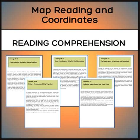 Map Reading And Coordinates Navigating Geography And Spatial Awareness