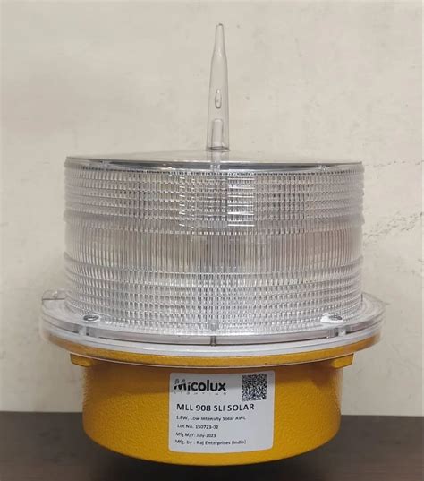 Mll 904 Sli Ac Awl At Rs 500piece Aviation Light In New Delhi Id