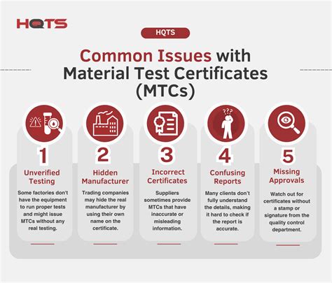 What Is A Material Test Certificate Mill Test Certificate Hqts