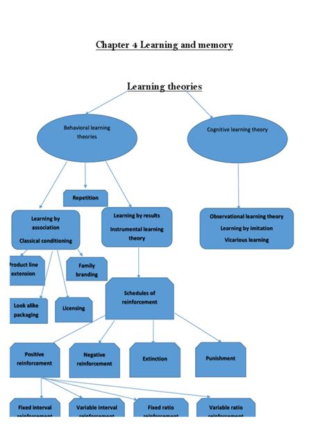 Chapter 4 Learning And Memory Chart Pdf