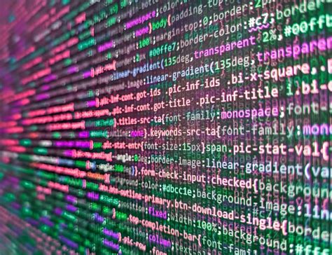 Abstract Information Digital Technology Modern Background Computer