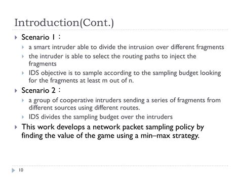 Ppt Game Theoretic Models For Detecting Network Intrusions Powerpoint