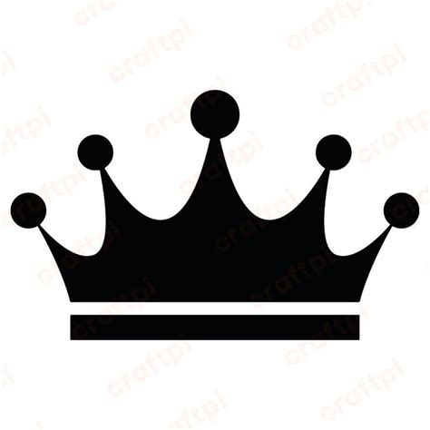 Free Queen Crown Svg Png  Psd Dxf Files Craftpi Silhouette