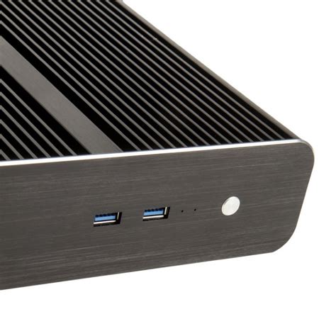 Akasa Euler S Fanless Thin Mini ITX Case OEM Black EBay