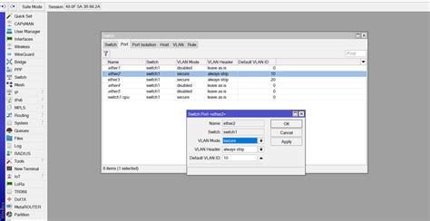vlan id doesn t exist in router os v7 19 2 general mikrotik