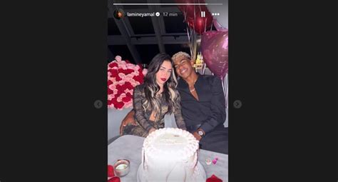 Lamine Yamal Y Nicki Nicole Lamine Yamal Presume De Su Amor Por Nicki