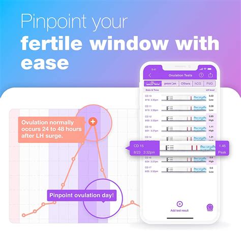Easy Home Ovulation Test Predictor Kit Accurate Fertility Test For W