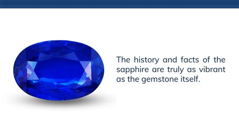 Ppt Septembers Birthstone Five Sapphire Fun Facts Powerpoint