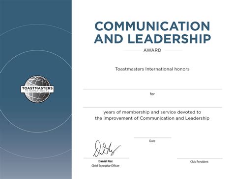 Toastmasters Speech Certificates Fillable Form Printable Forms Free