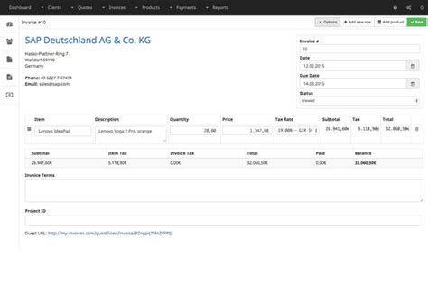 Invoiceplane In Cognosys With Azure And Aws On Cloud
