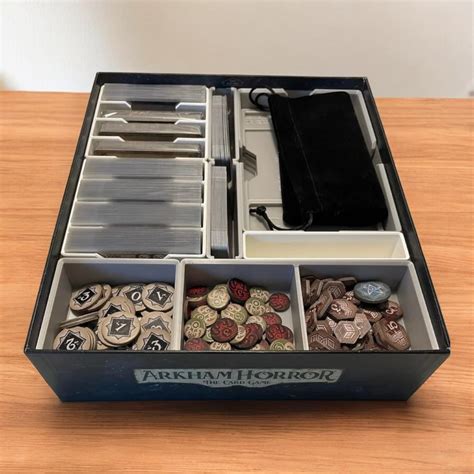Insert Organizador Impresso Em 3d Para Arkham Horror Lcg