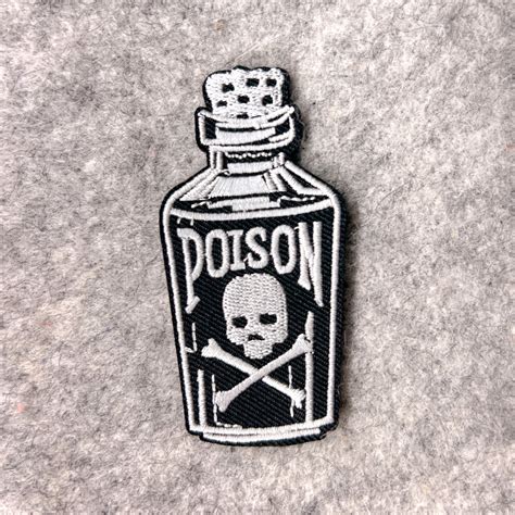 Poison Vial Patch Wonderful Sews