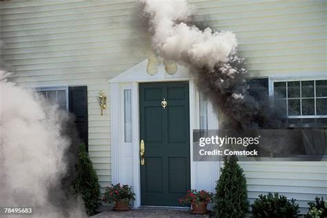 Smoke Coming From Door Photos And Premium High Res Pictures Getty Images
