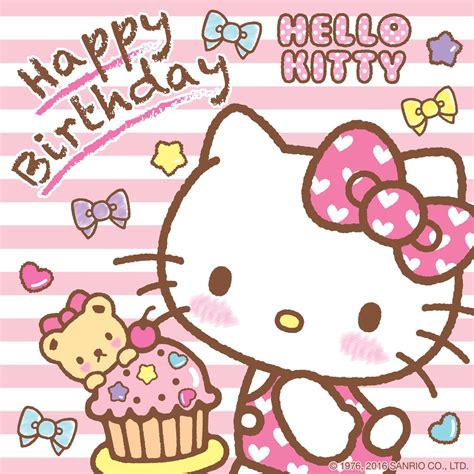 Happy Birthday Hello Kitty Cards