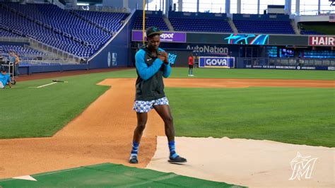 Euro Step With Jazz Chisholm Jr 06232022 Miami Marlins