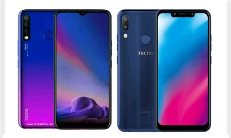 Tecno Camon Vs Camon Features And Specs Comparison Dignited