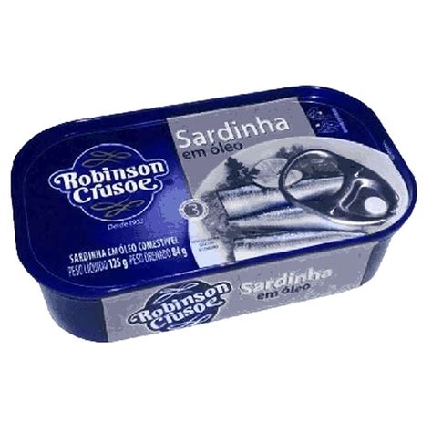 Sardinha Robinson Crusoe Óleo 125g